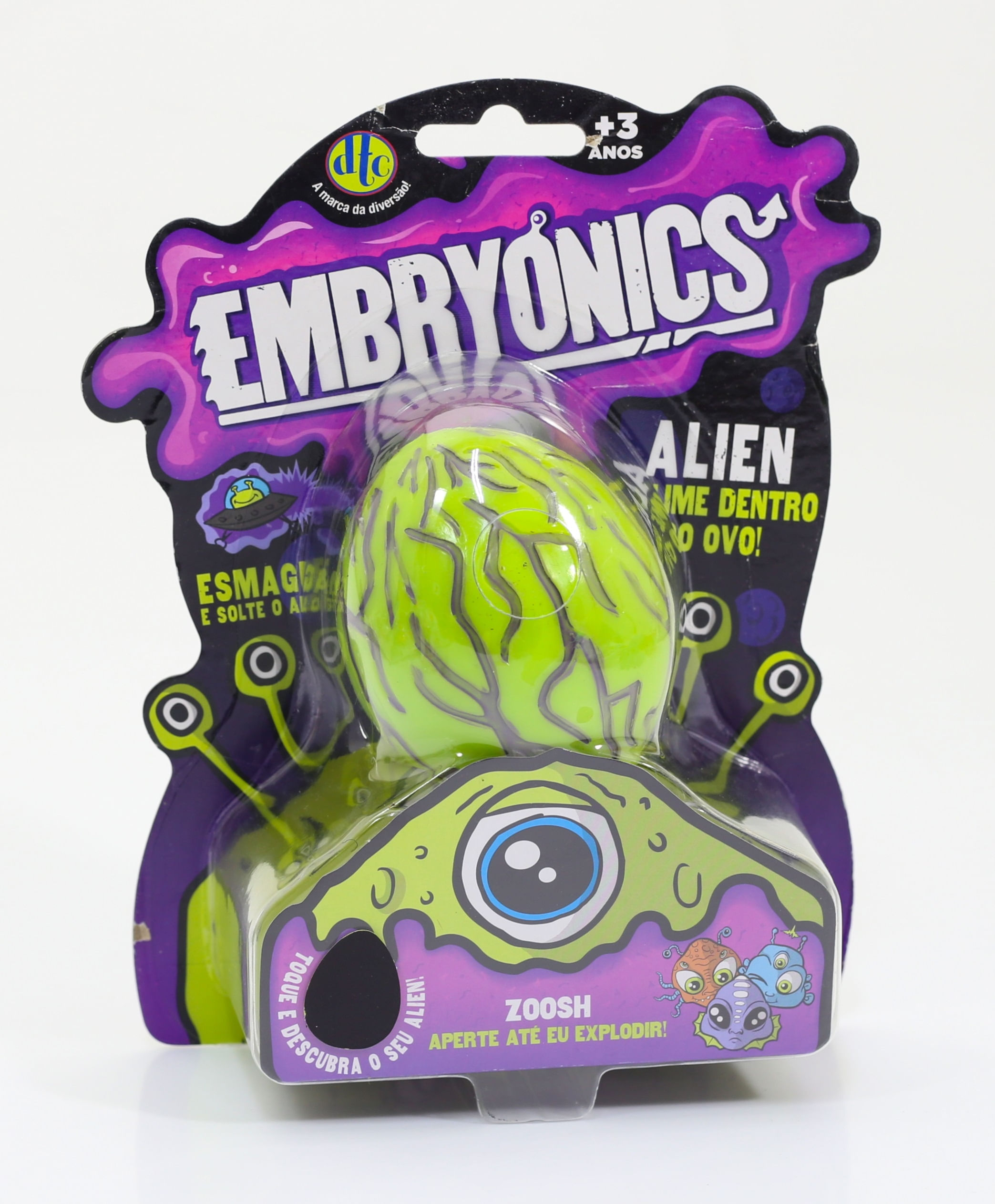 Embryonics - Alien com Slime - Zoosh - Dtc - Ri Happy