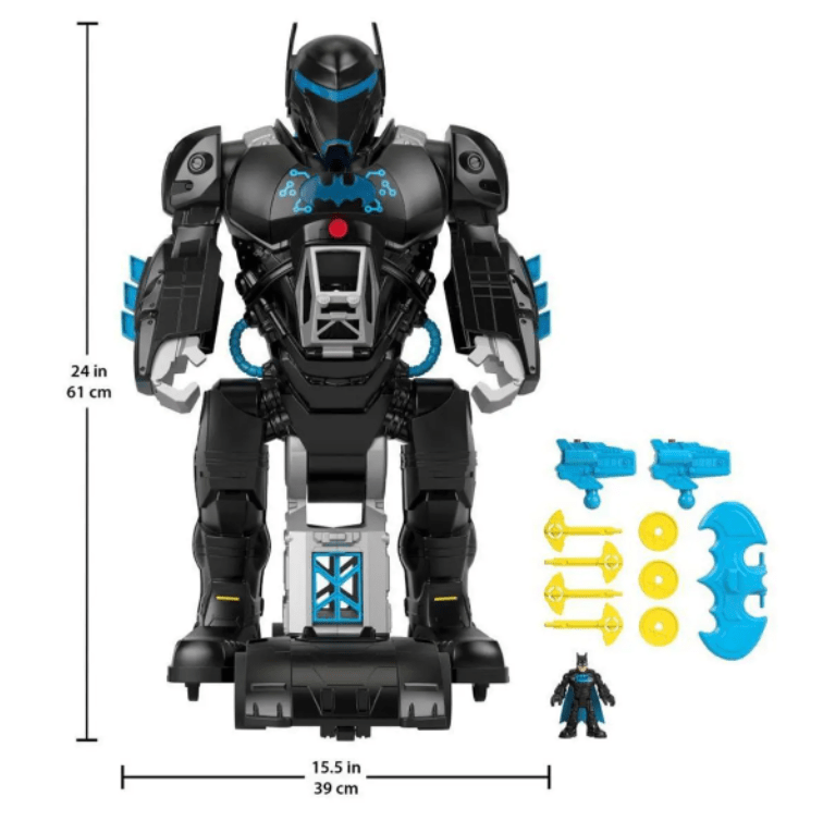 Imaginext Robô Batman BatBot com Luz e Som - Mattel - Ri Happy