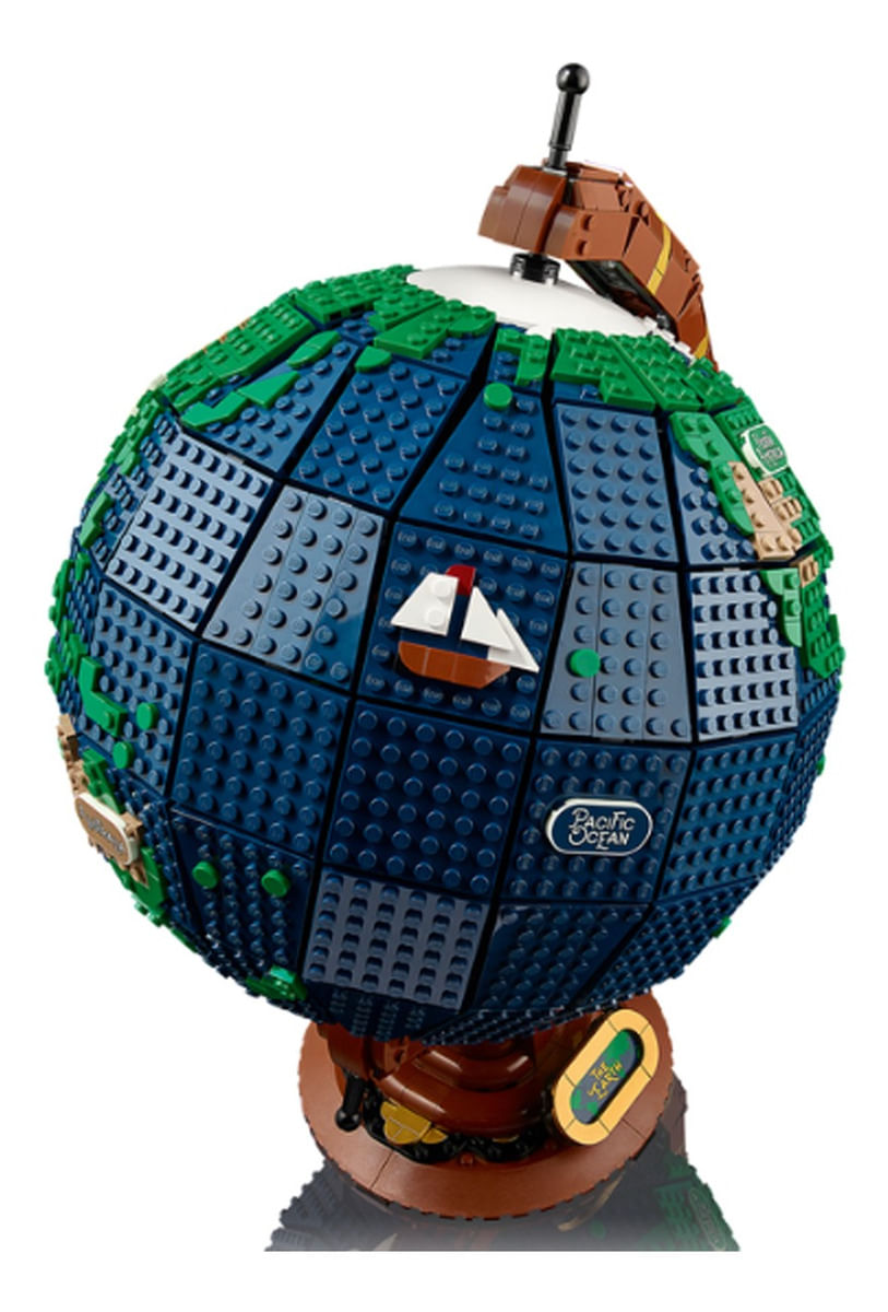 LEGO 21332 Ideas O Globo Terrestre 2585 Peças Earth Planet - Ri Happy