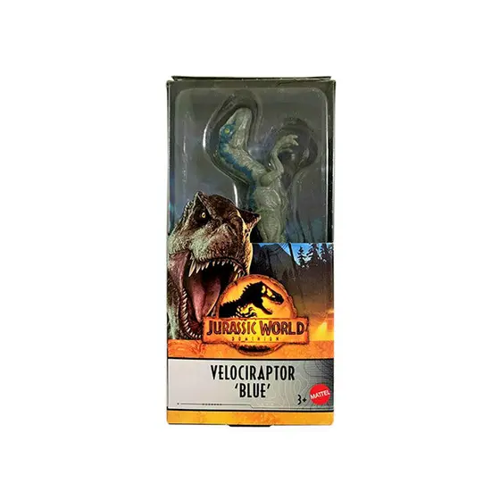 Jurassic World Dominion Velociraptor Blue 13cm Mattel GWT49 - Ri Happy