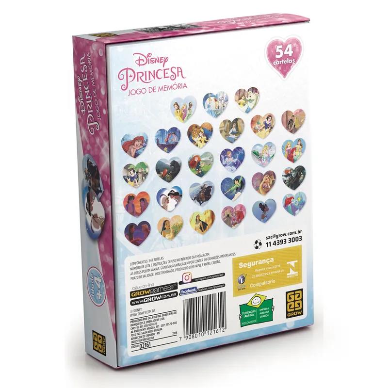 Confira Jogo Jogo da Memória Grow Memória Disney Princesas - Rihappy ...