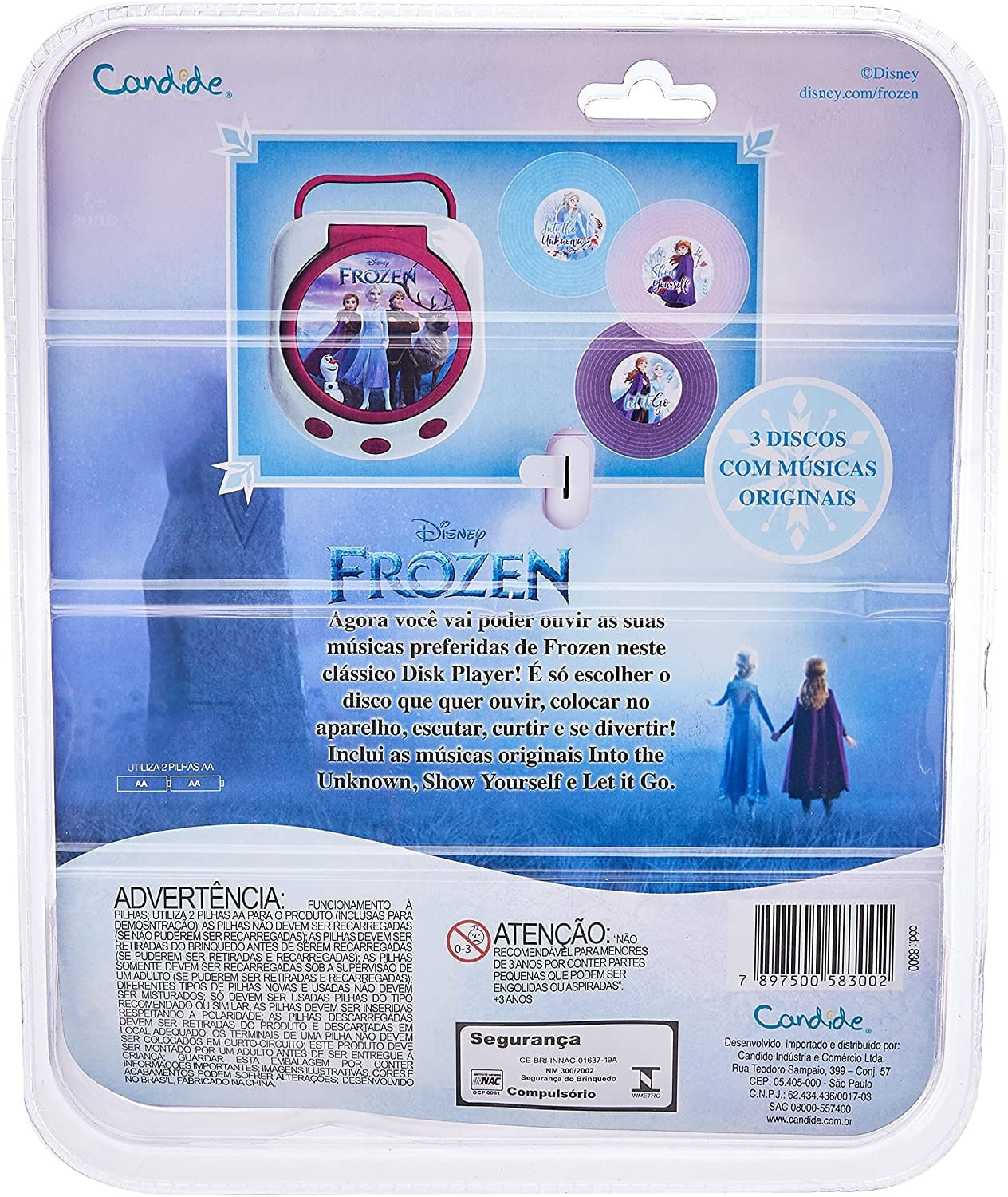 CD Player da Frozen - Ri Happy