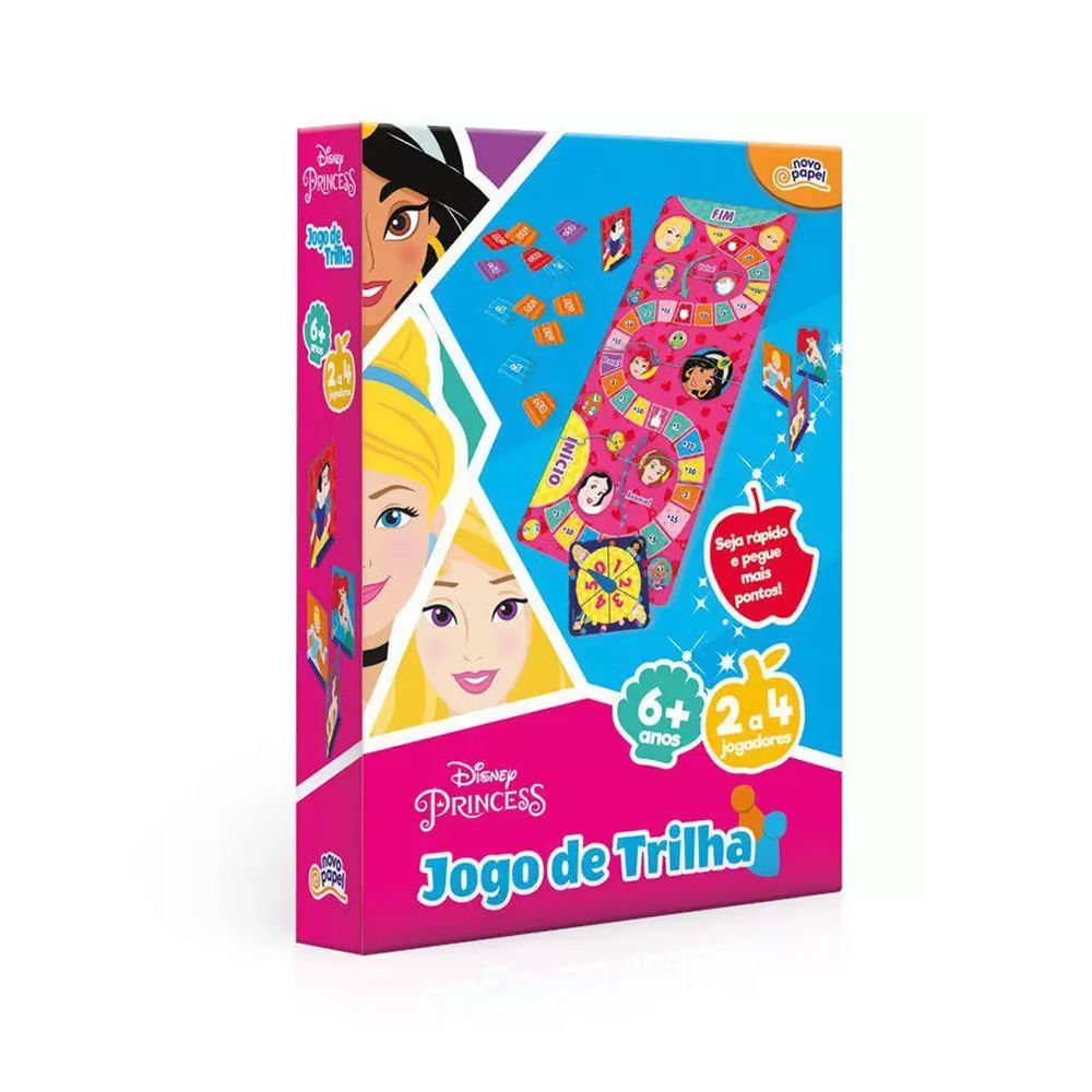 Jogo De Tabuleiro Trilha Personagem Princesas Didático - Ri Happy