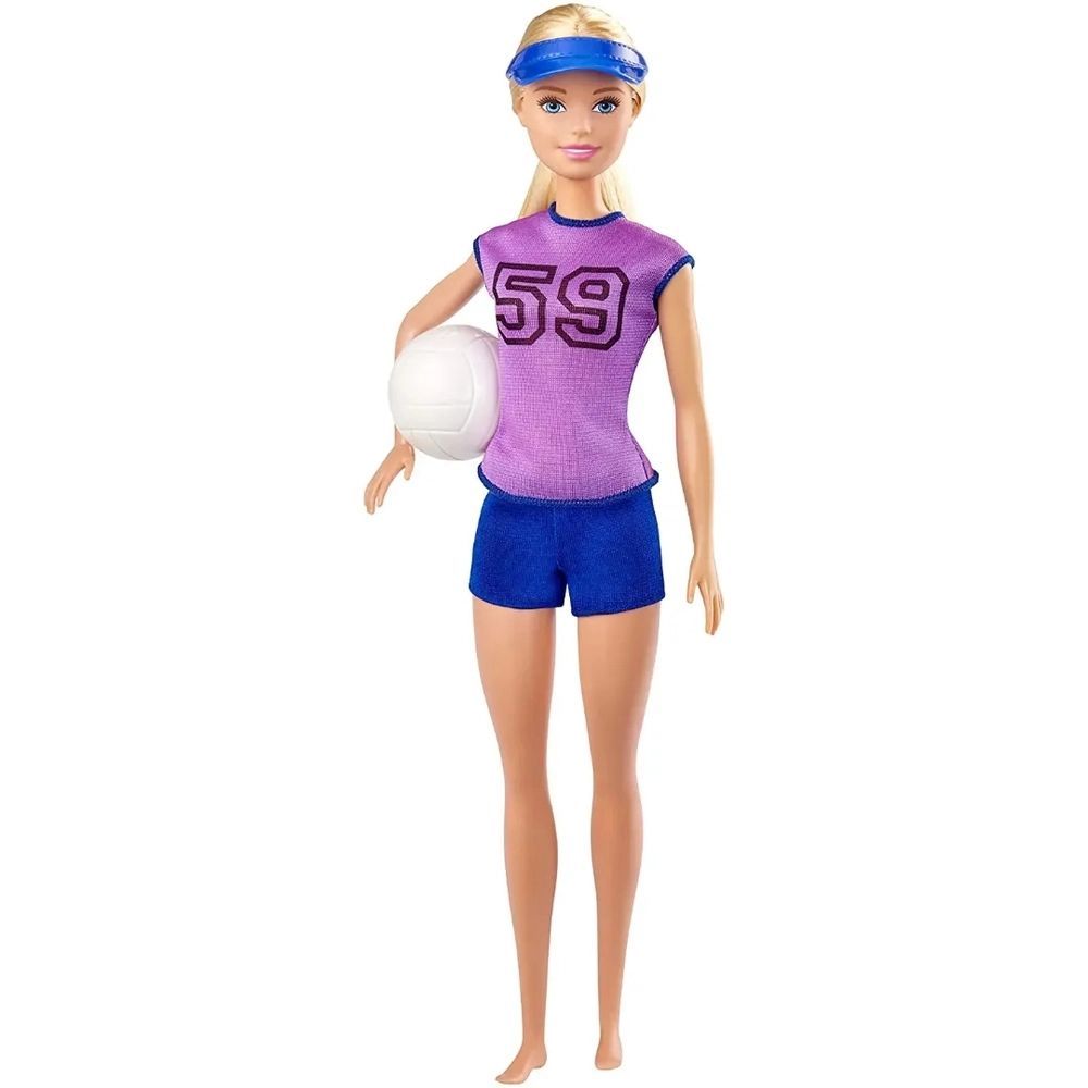 Boneca Barbie Profissoes Atleta Jogadora de Volei de Praia