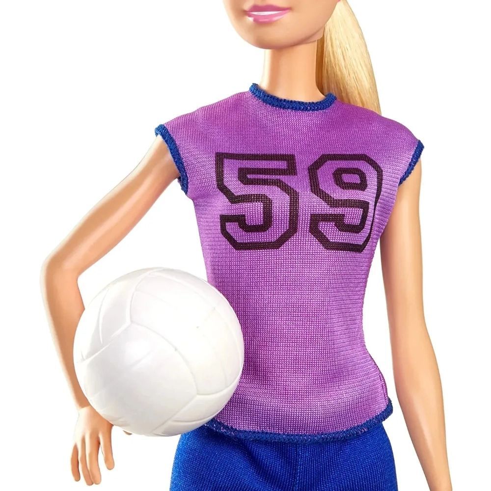 Boneca Barbie Profissoes Atleta Jogadora de Volei de Praia - Ri Happy