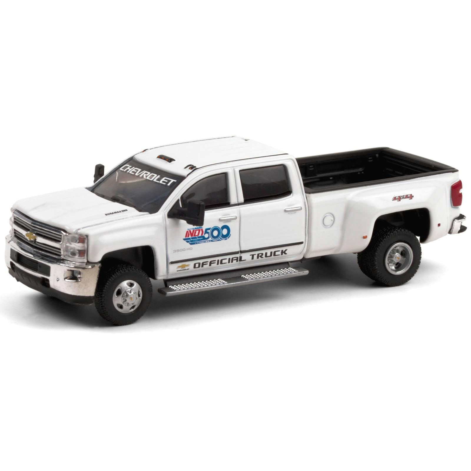 Miniatura - 1:64 - 2017 Chevrolet Silverado 3500 Dually Indy 500 ...