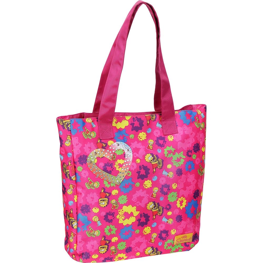 Tote Bag The Simpsons Lisa and Maggie Rosa - Pacific - Ri Happy