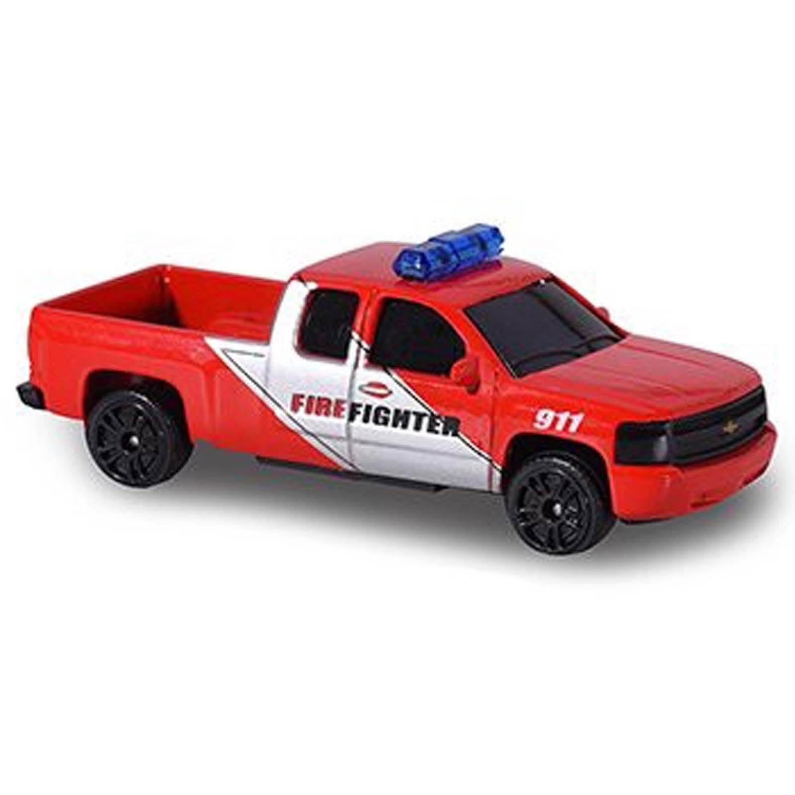 Miniatura - 1:64 - Chevrolet Silverado - SOS Flashers Luz e Som ...