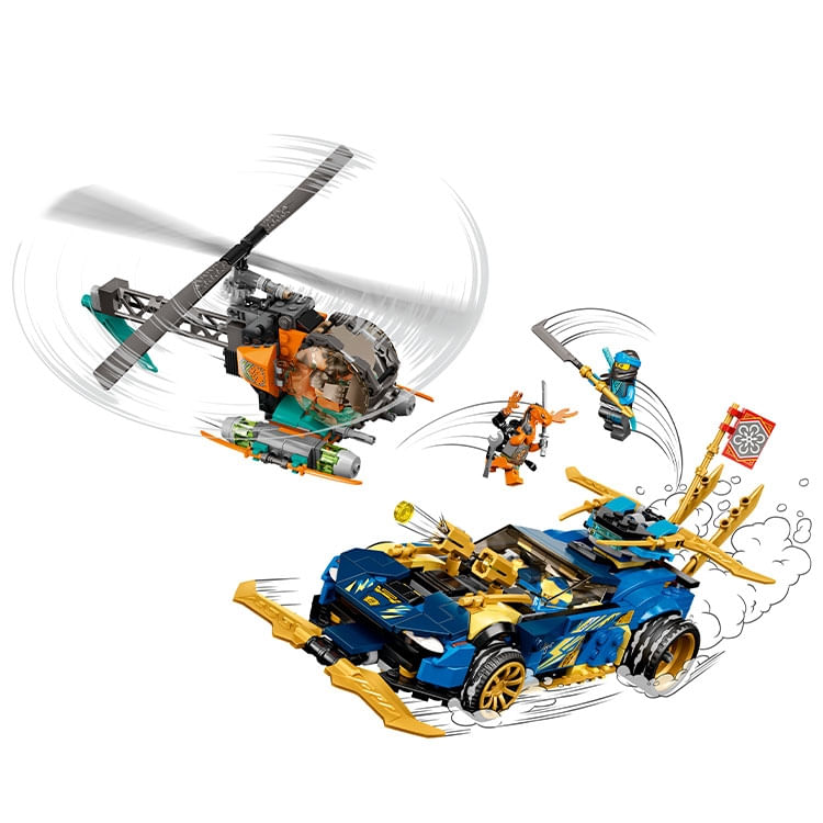 LEGO 71776 Ninjago Jay And Nya's Race Car Evo - Ri Happy