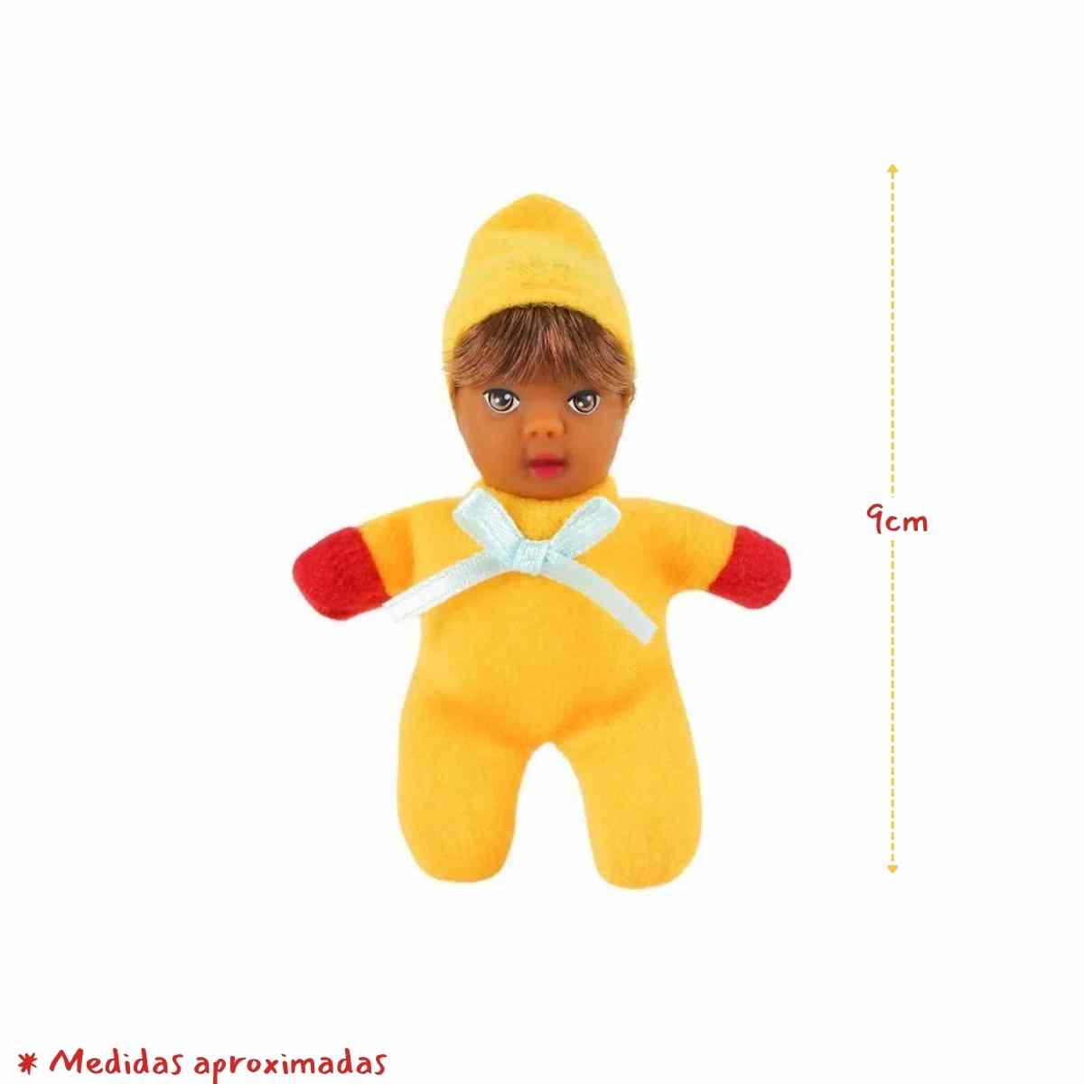 Boneca Fofolete Várias Cores Estrela 9cm Original Bebezinho Bonequinha ...