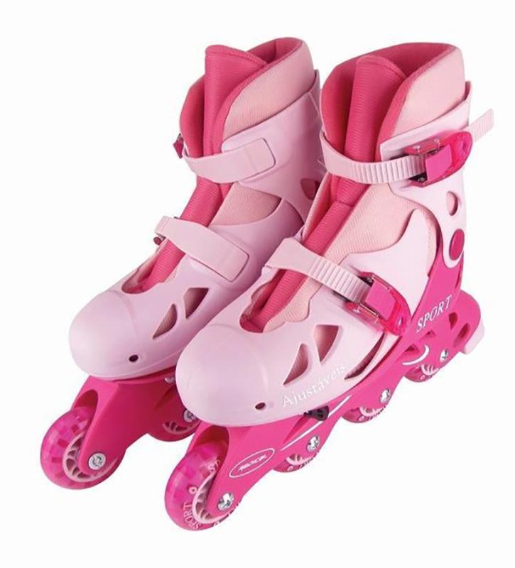 Patins PN-01RM 34/37 Fênix Rosa - Ri Happy