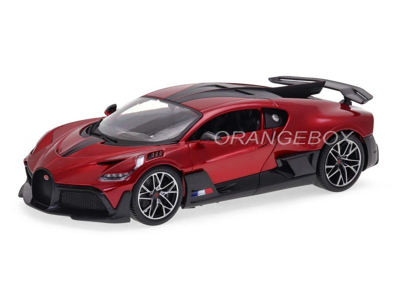 Bugatti Divo Bburago 1:18 Vermelho - Ri Happy
