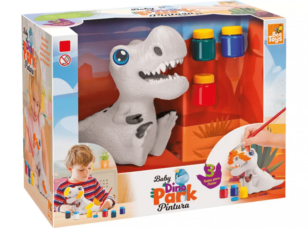 Dinossauro DinoPark Baby Pintura - Bee Toys - Ri Happy