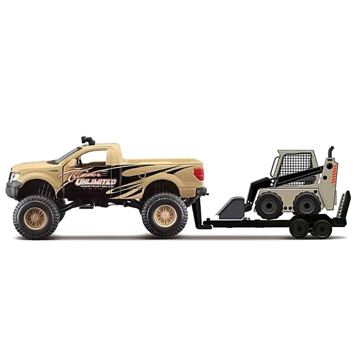 Miniatura Picape Ford F-150 XL With Mini Front Loader - Ri Happy