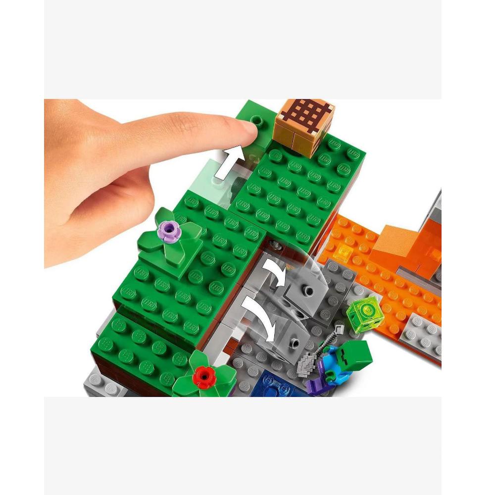 Lego Minecraft A Mina Abandonada 21166 +7 Anos - Ri Happy