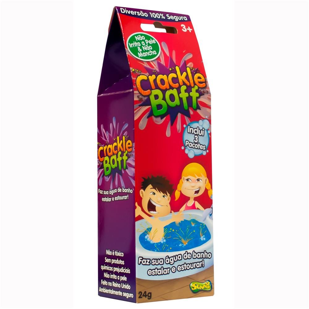 Slime Crackle Baff Faz sua Agua de Banho Estalar e Estourar - Ri Happy