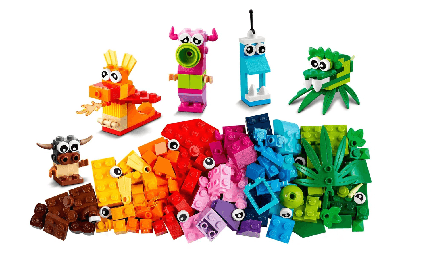 Monstros Criativos - Lego Classic 11017 - Ri Happy