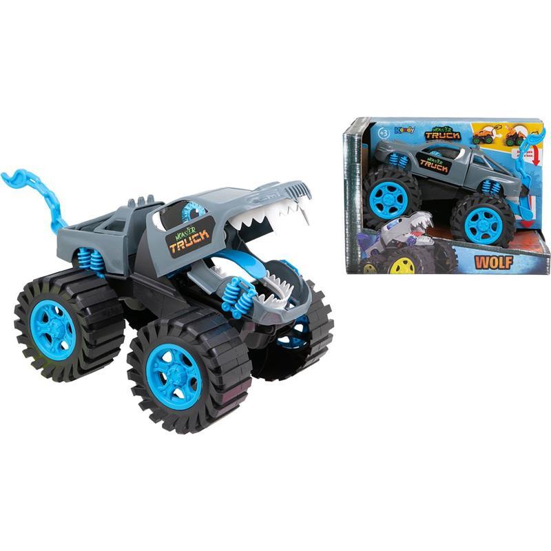 CARRO MONSTER TRUCK WOLF - Ri Happy
