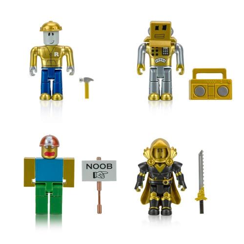 Bonecos Roblox Pack Golden 4 Figuras - Código Virtual Sunny - Ri Happy