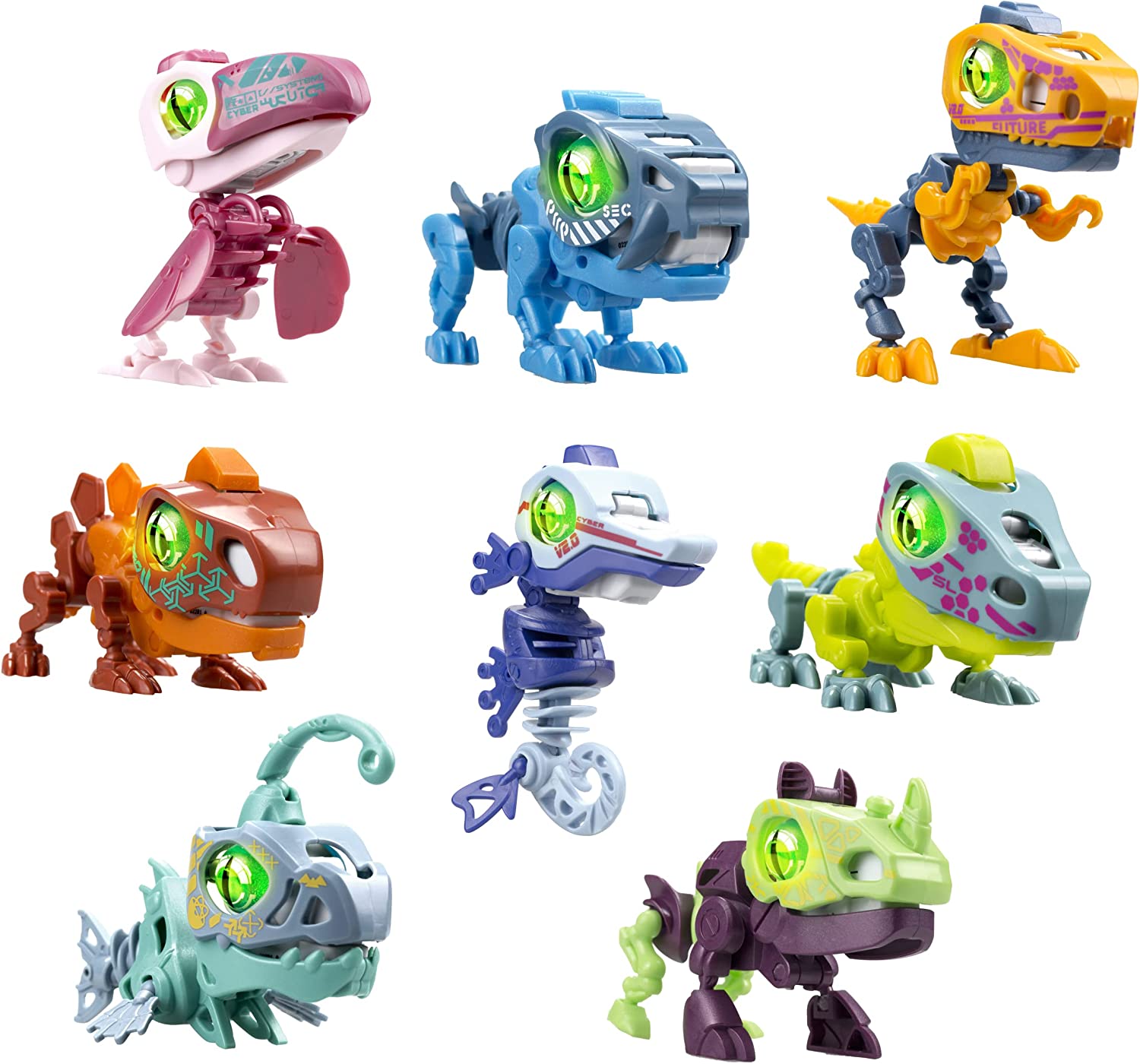 Biopod Inmotion - Boneco Eletrônico Cyberpunk Branco Médio - Fun - Ri Happy