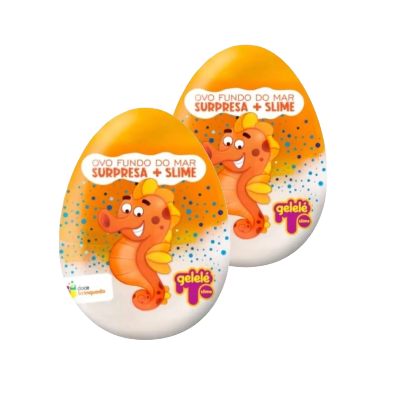 Kit C/2 Slime Fundo Do Mar Ovo Brinquedo Criança surpresinha - Ri Happy