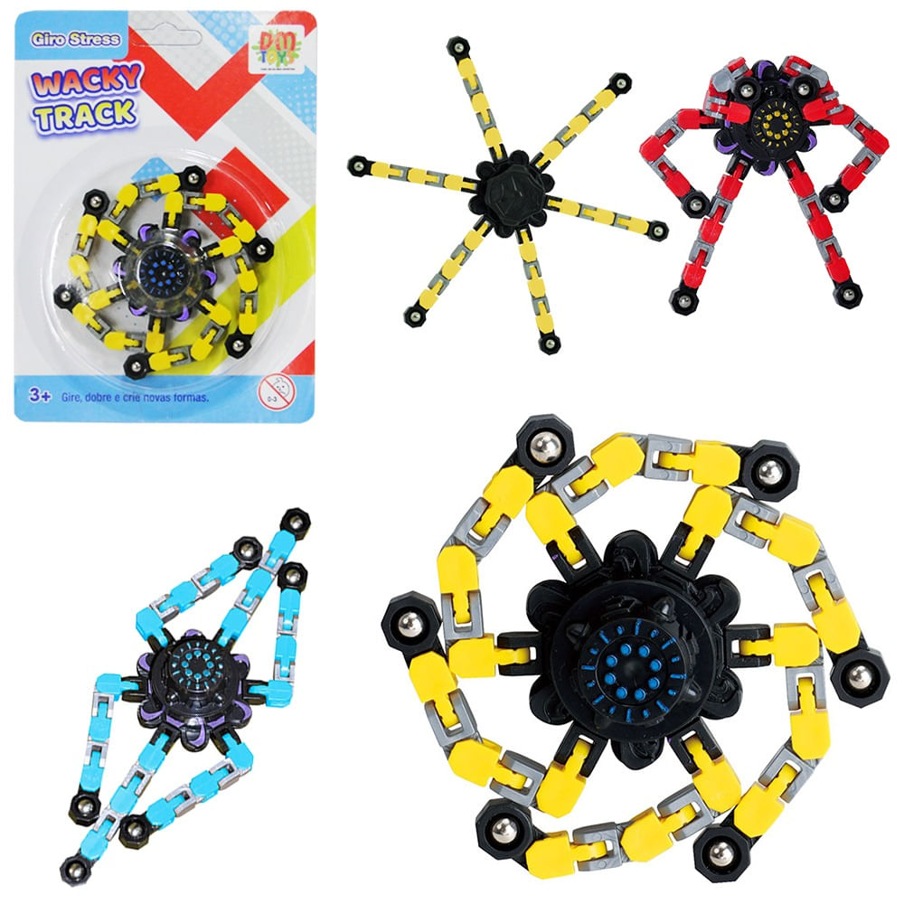 Wacky Tracks Spinner Cobra Puzzle Fidget Sensorial Toy - Ri Happy