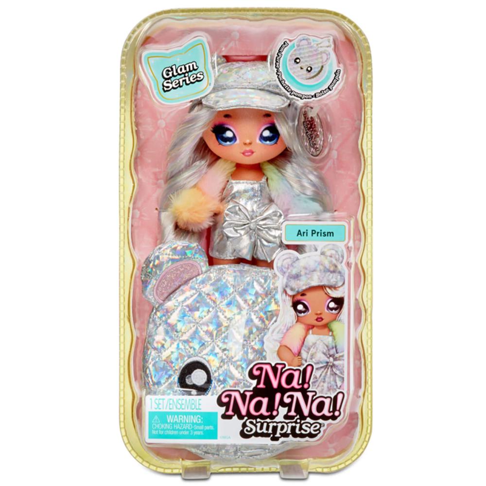 Boneca Articulada com Acessório - NaNaNa Surprise - Pom Glam Ari Prism - Mga