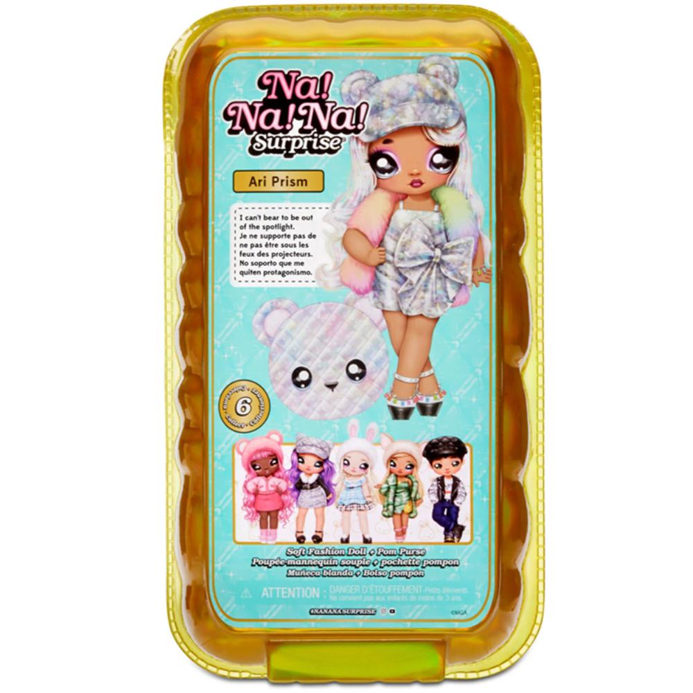 Confira Boneca Articulada com Acessório - NaNaNa Surprise - Pom Glam Ari Prism - Mga - Rihappy ...