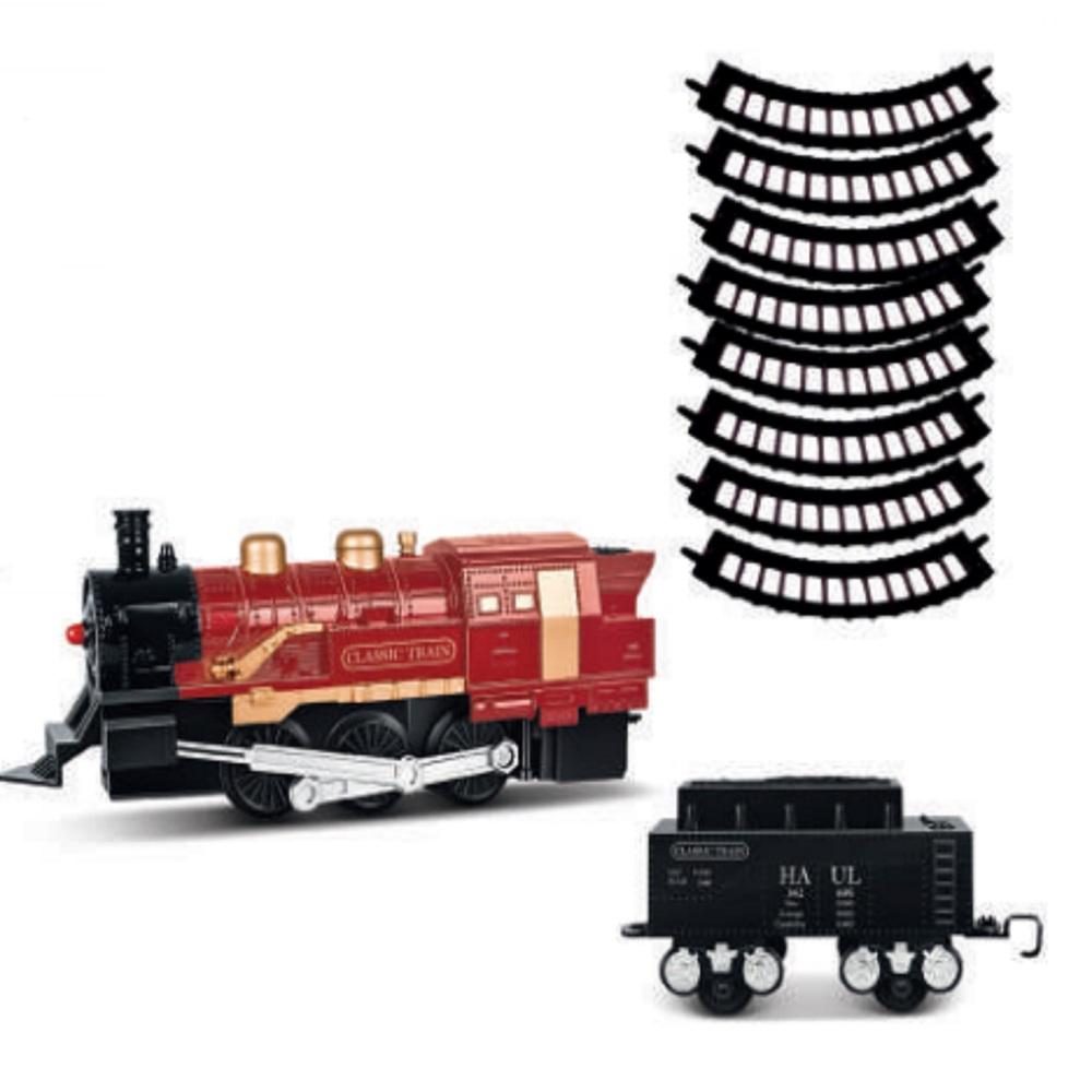 FERRORAMA TREM ELETRICO INFANTIL LOCOMOTIVA COMPLETA SOM LUZ FUMACAO ...