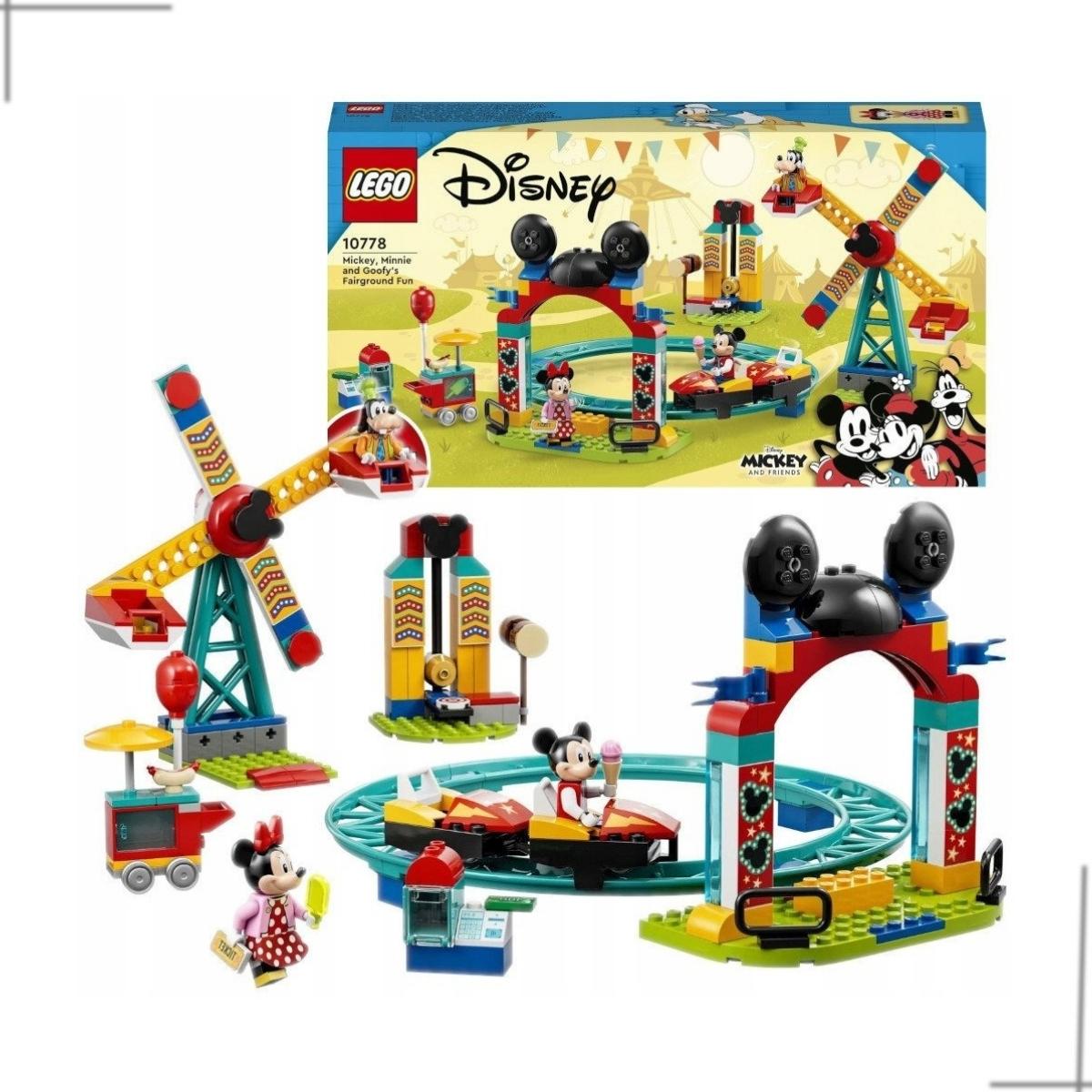 LEGO 10778 Disney Parque Diversões Mickey Minnie Pateta - Ri Happy