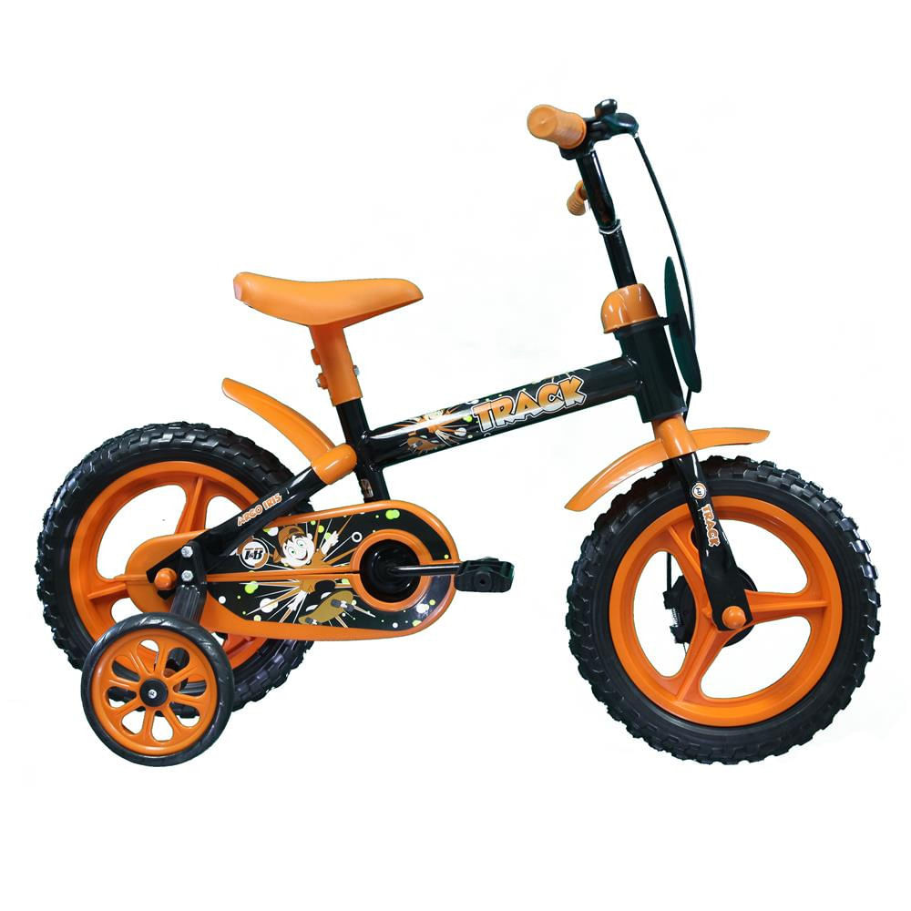 Bicicleta Aro 12 Track e Bikes Arco-Íris - Ri Happy