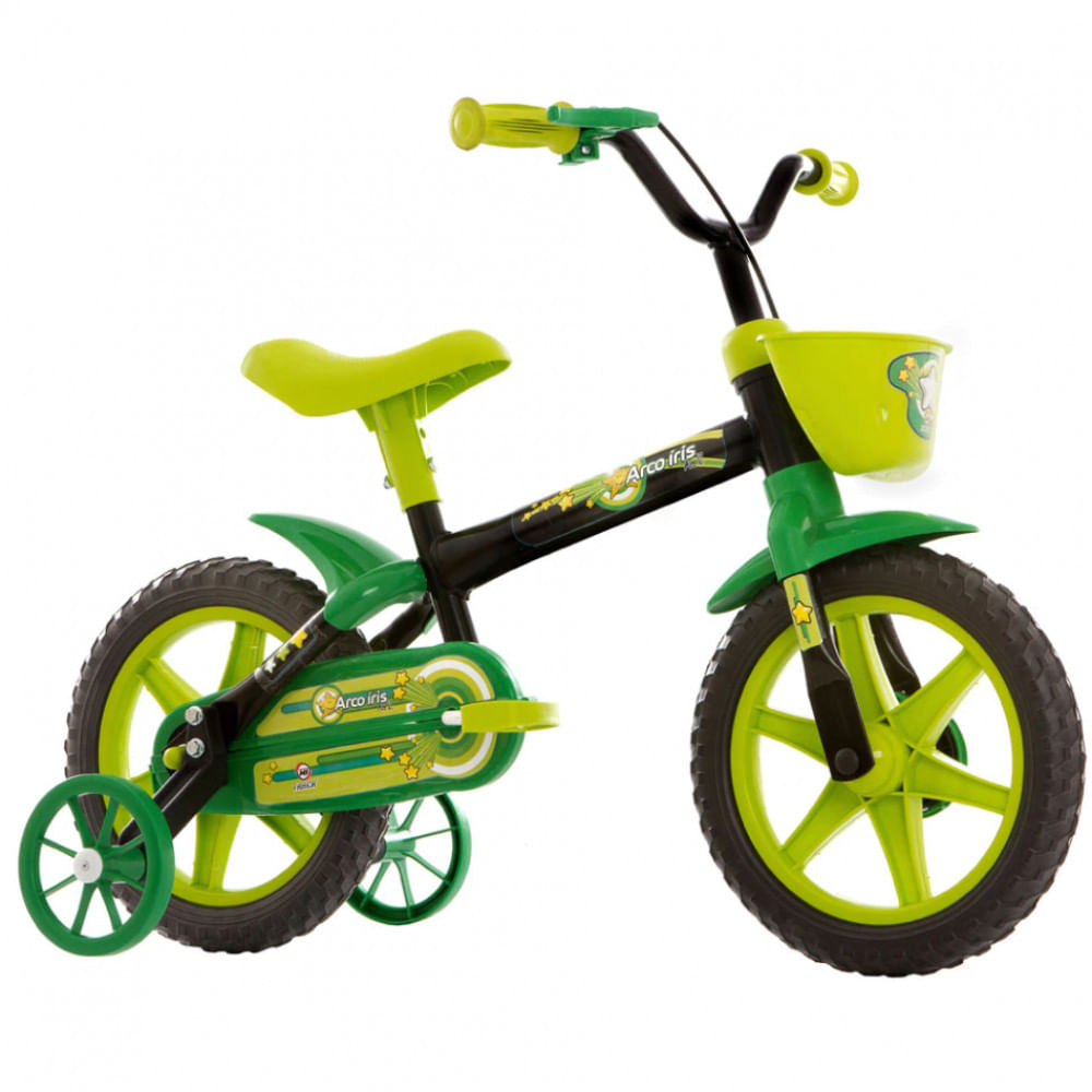 Bicicleta Infantil Aro 12 Track e Bikes Arco-Íris - Ri Happy