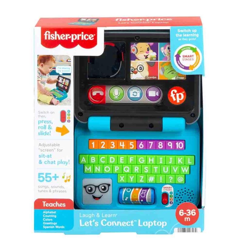 FISHER-PRICE LAPTOP VAMOS CONECTAR - HGW98 - MATTEL - Ri Happy
