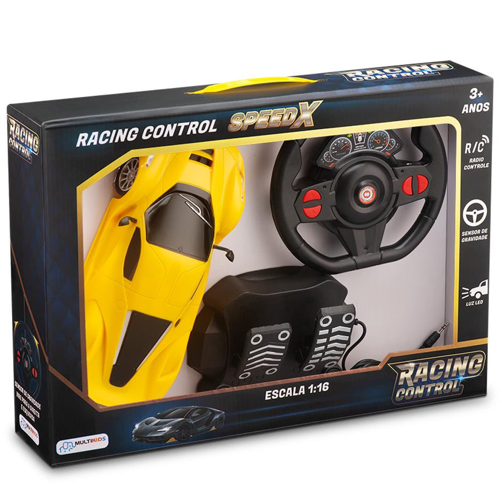 Carro de Controle Remoto Multikids Racing Control SpeedX - Ri Happy