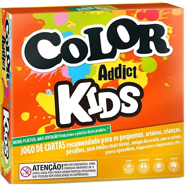 Jogo De Cartas Color Addict Kids Copag - Ri Happy