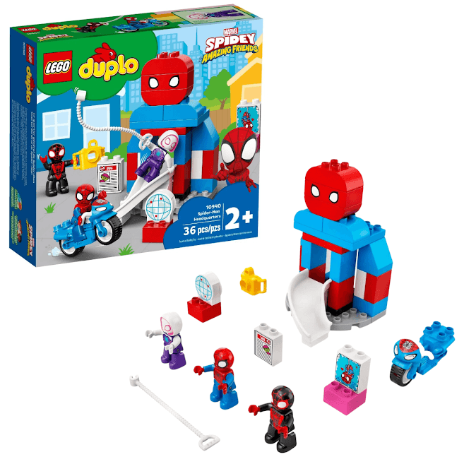 Lego Duplo Quartel-General Do Homem-Aranha 10940 - Ri Happy