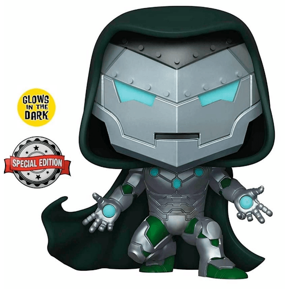 Funko Pop! Marvel Infamous Iron Man 677 Brilha No Escuro - Ri Happy