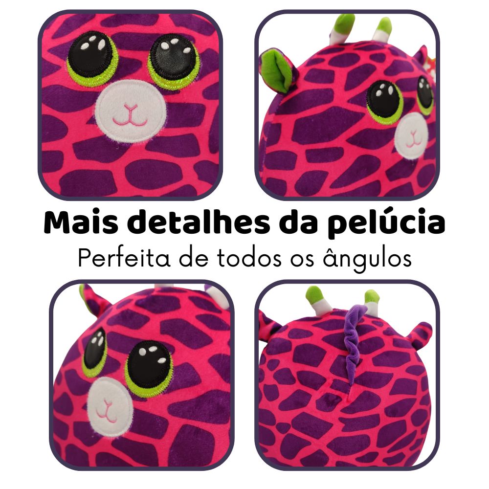 Pelúcia Ty Husky Gilbert 22 cm - Super Fofo Squish A Boos - Ri Happy