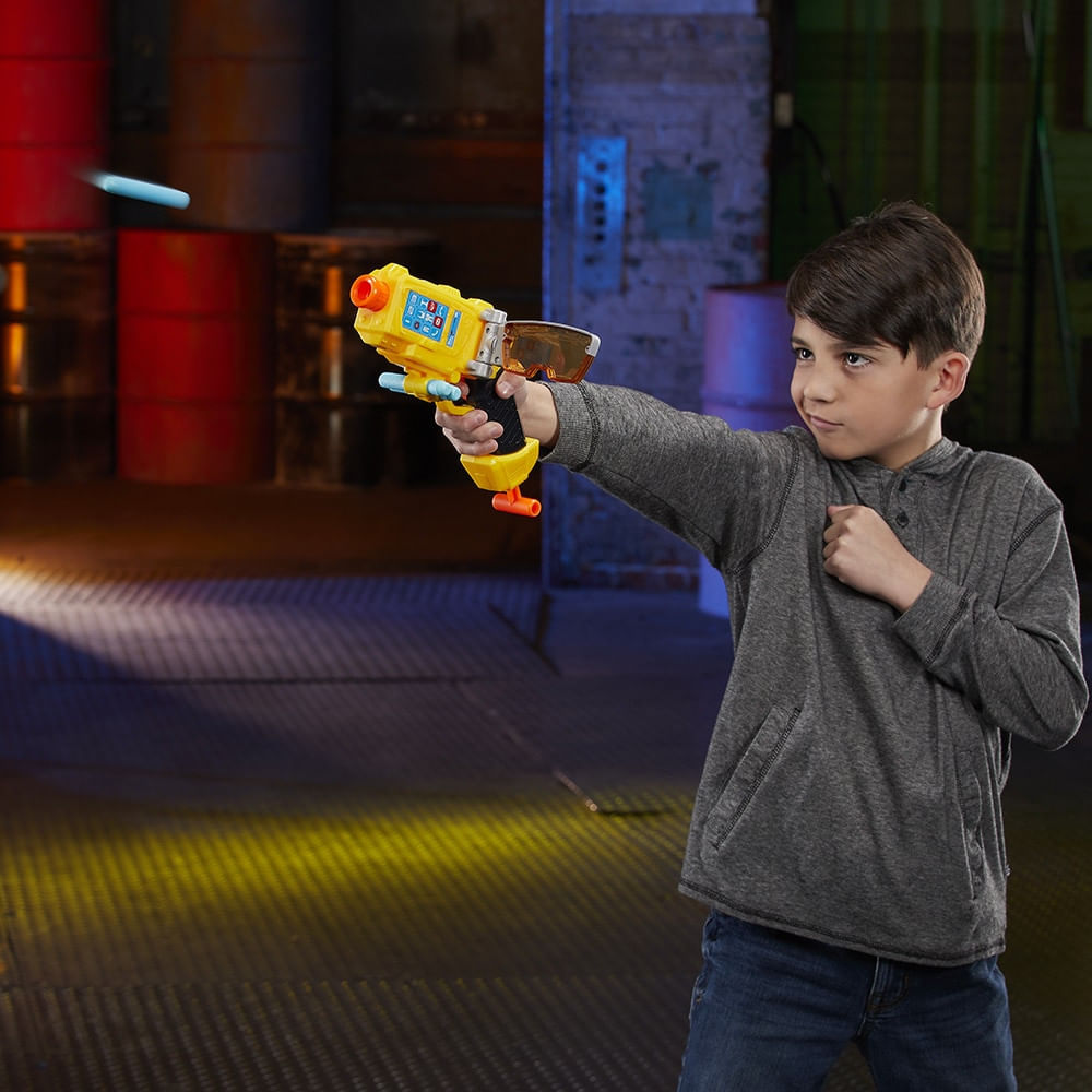 Lançador de Dardos Nerf Power Rangers Beast Morphers Strike E5904 ...