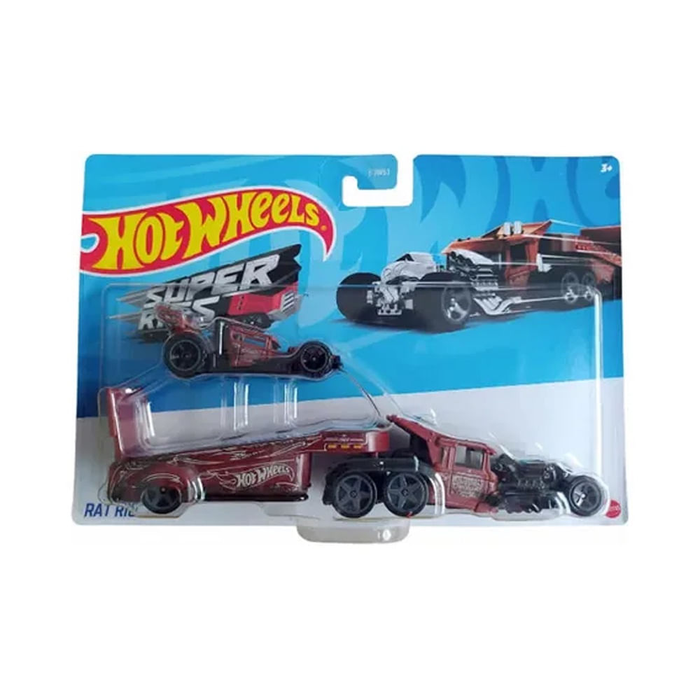Hot Wheels Super Rigs Caminhão Rat Rig Mattel BDW51 - Ri Happy