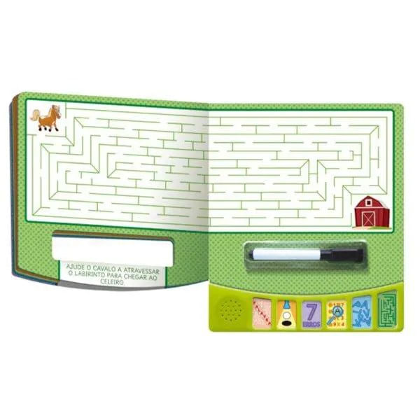 Livro Escreva e Apague Sonoro - Atividades Livro Escreva e Apague Sonoro - Atividades