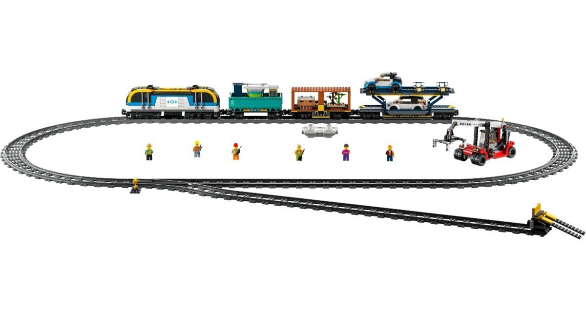LEGO 60336 Trem de Carga - Ri Happy