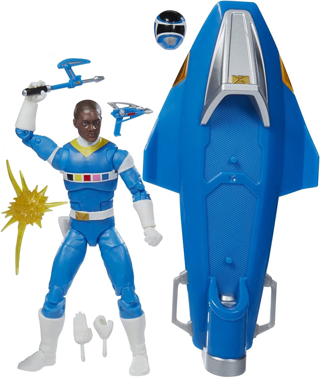 Power Rangers - Lightning Collection - In Space Blue Ranger - Ri Happy