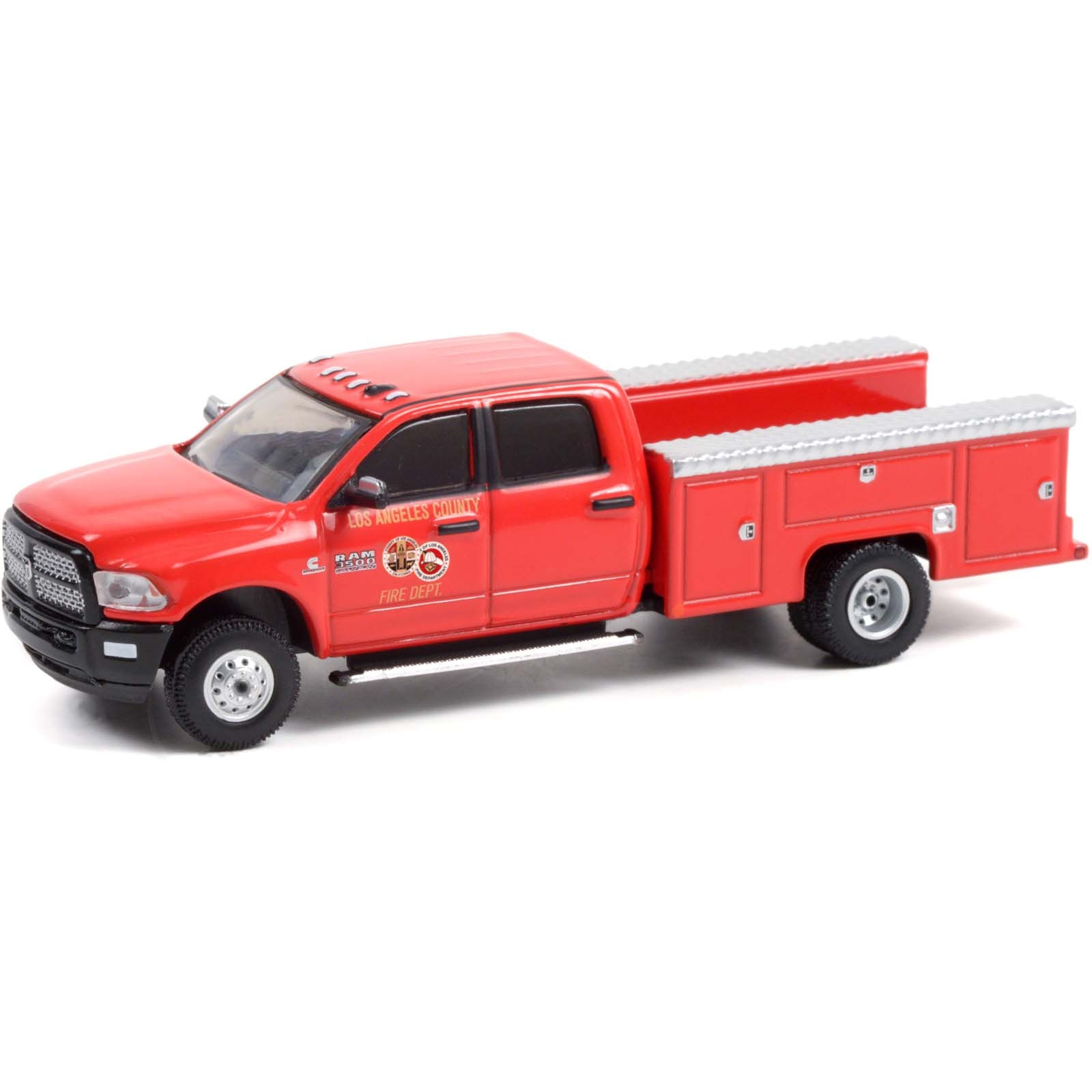 Miniatura - 1:64 - 2017 Ram 3500 Dually Los Angeles County Fire ...