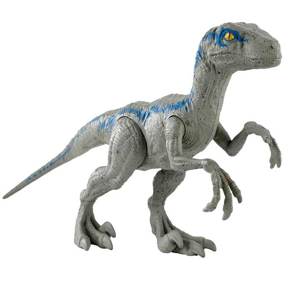 Boneco Velociraptor Blue Jurassic World Mattel - Ri Happy
