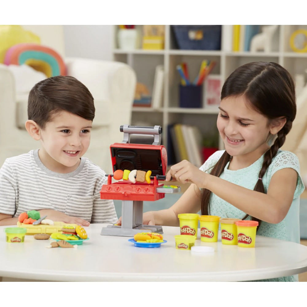 Conjunto de Massinha Play-Doh Dia de Churrasco F0652 Hasbro - Ri Happy