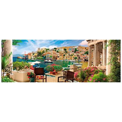 Puzzle Grow Panorama Horizonte Grego - 750 Peças - Ri Happy