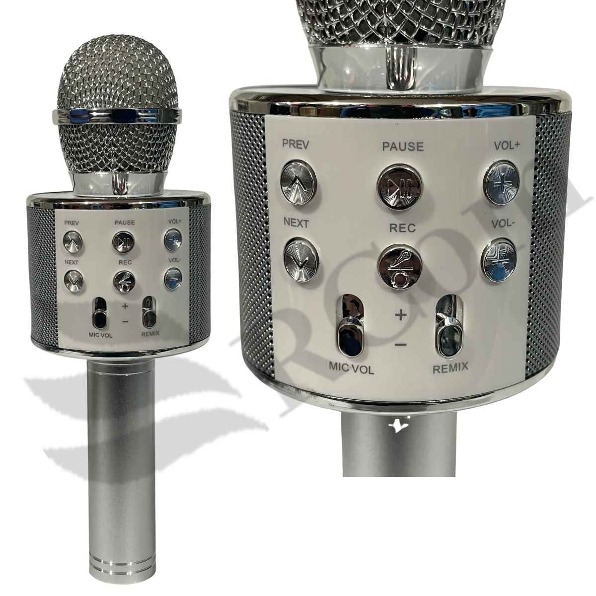 Microfone Brinquedo Star Voice Recarregável Bluetooth Efeitos Voz - Ri ...