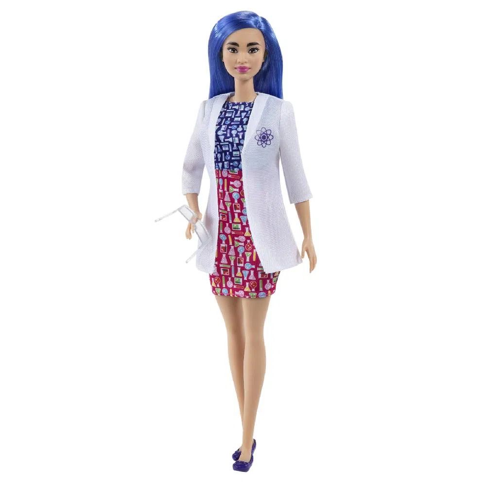 Boneca Barbie Profissões - Cientista - Mattel DVF50/HCN11 - Ri Happy