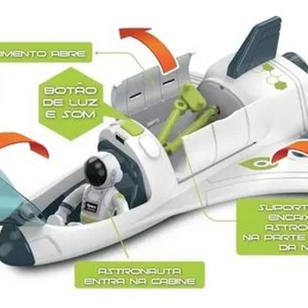 Foguete Missao Espacial Boneco Astronauta Som E Luz Dm Toys - Ri Happy Foguete Missao Espacial Boneco Astronauta Som E Luz Dm Toys - Ri Happy
